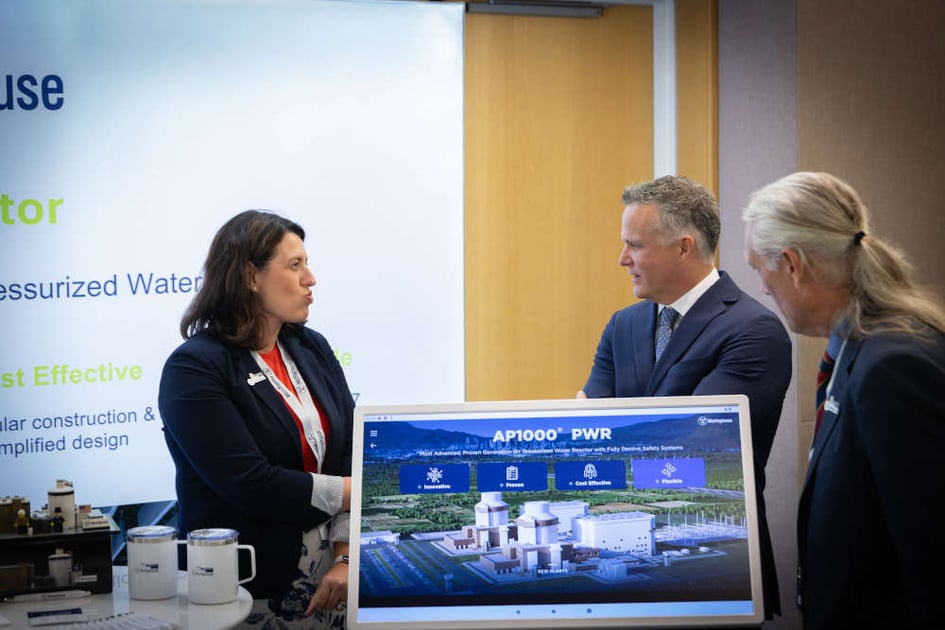 Westinghouse Shares Vision for New AP1000® Reactors with President Trump and U.S. Senator Dave ...